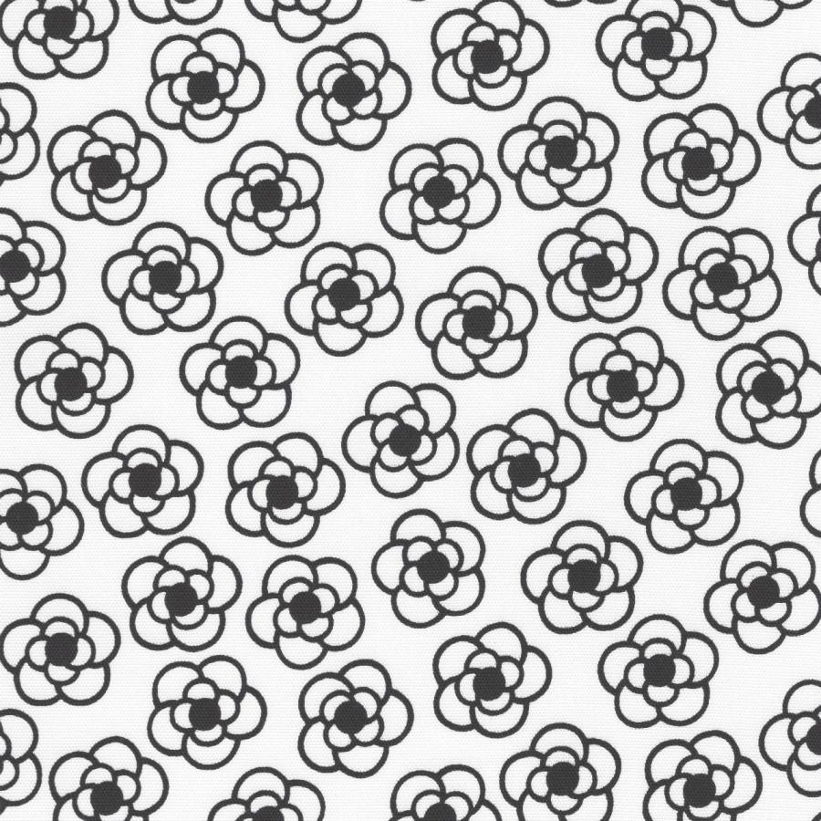 ふんわりマシュマロ触感 FUWARI 染布 ダブルガーゼ ミニ カメリア ホワイト系地 3色 1m単位 生地 布 布地 北欧 北欧柄 北欧風 花柄 花柄生地 : 生地商フエンツ布人 - 通販 ...