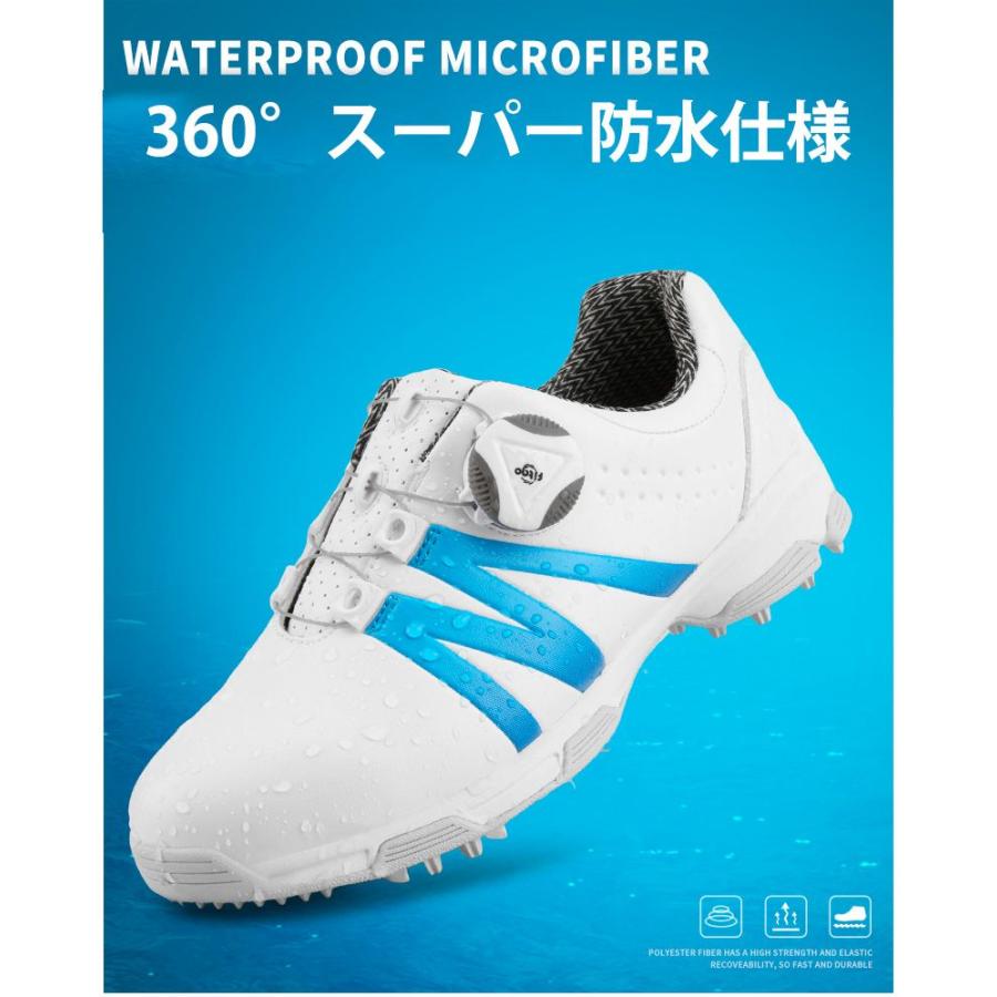 「PGM」スニーカー ゴルフシューズ キッズ 女の子 男の子 ジュニア 防水 耐磨 グリップ スニーカー ソフトスパイク お洒落 通気性 スポーツシューズ 運動 アウト : Nunose ...