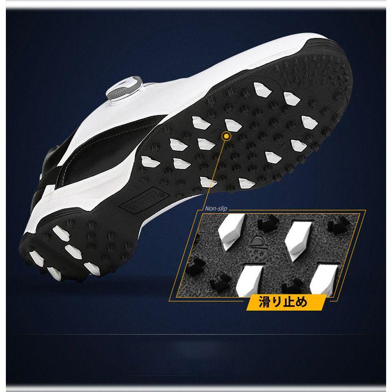 「PGM」スニーカー ゴルフシューズ メンズ 防水 耐磨 グリップ スニーカー ソフトスパイク お洒落 通気性 スポーツシューズ 運動 アウトドア 防滑ソール 送料無 : jx0316b051 ...