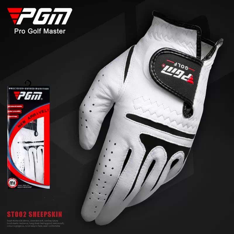 【PGM】【両手/片手】ゴルフグローブ 本革 シープスキン メンズ プロ仕様 ゴルフ手袋 ゴルフ グローブ ホワイト グリップ力 手袋 ゴルフ練習 左手 右手 男性用 : jx0316b136 ...