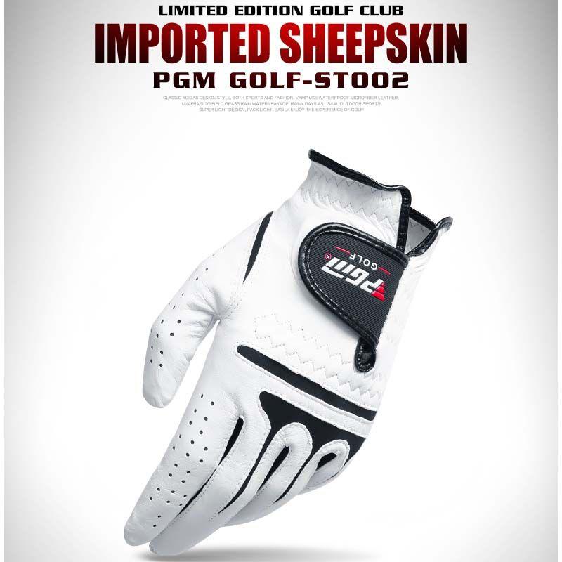 【PGM】【両手/片手】ゴルフグローブ 本革 シープスキン メンズ プロ仕様 ゴルフ手袋 ゴルフ グローブ ホワイト グリップ力 手袋 ゴルフ練習 左手 右手 男性用 : jx0316b136 ...
