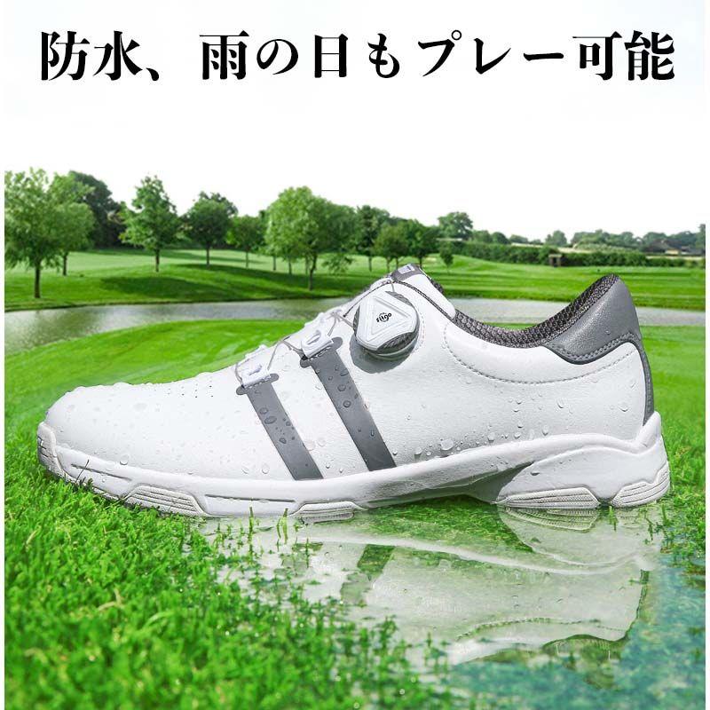 「PGM」スニーカー ゴルフシューズ メンズ 防水 耐磨 グリップ スニーカー ソフトスパイク お洒落 通気性 スポーツシューズ 運動 アウトドア 防滑ソール :jx0720a008425c9 ...