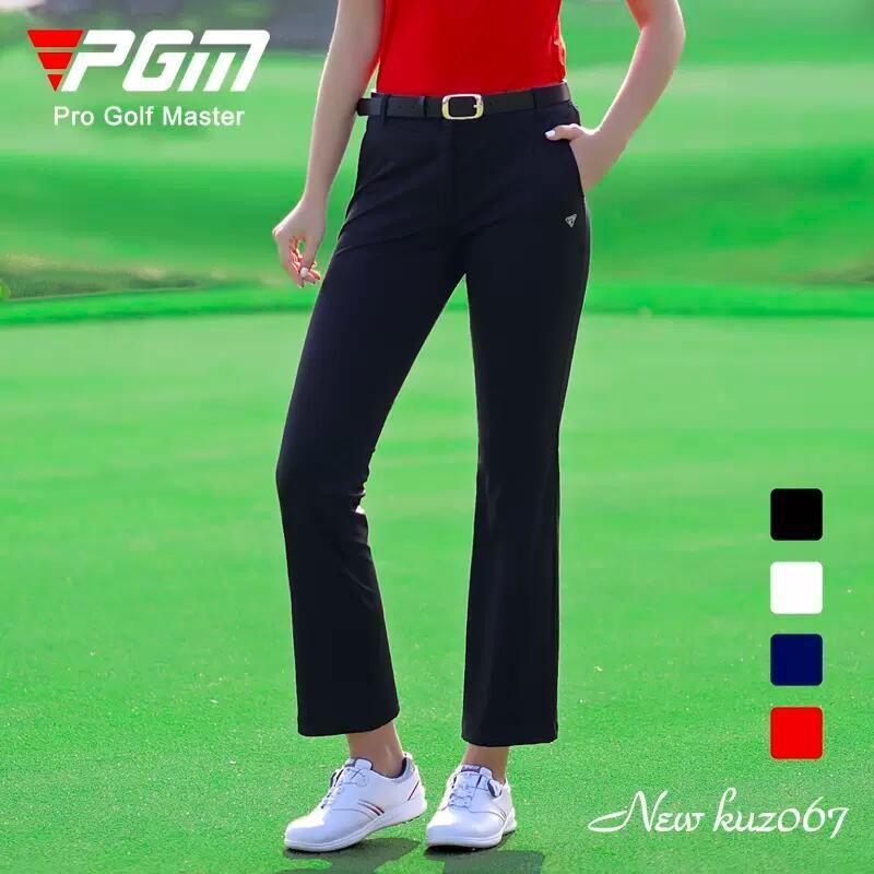 PGM ゴルフ ロング 九分丈 9分丈 パンツ 無地 定番 ストレッチ スキニー 美脚ラインを ストレッチ生地 シンプル 多サイズ ゴルフ女子 : Nunose - 通販 - Yahoo!ショッピング