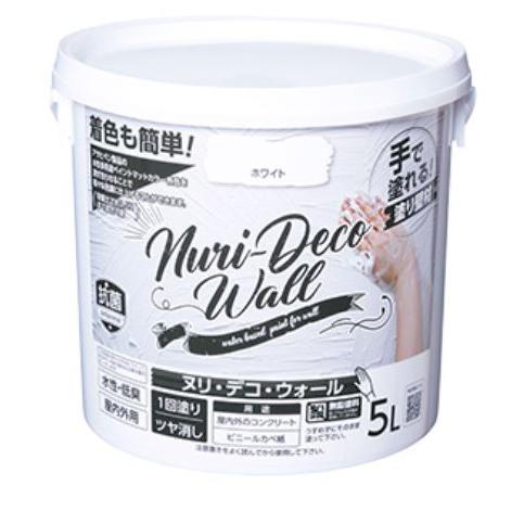 アサヒペン ヌリ・デコ・ウォール（ Nuri-Deco-Wall） 5L : 塗り丸 - 通販 - Yahoo!ショッピング