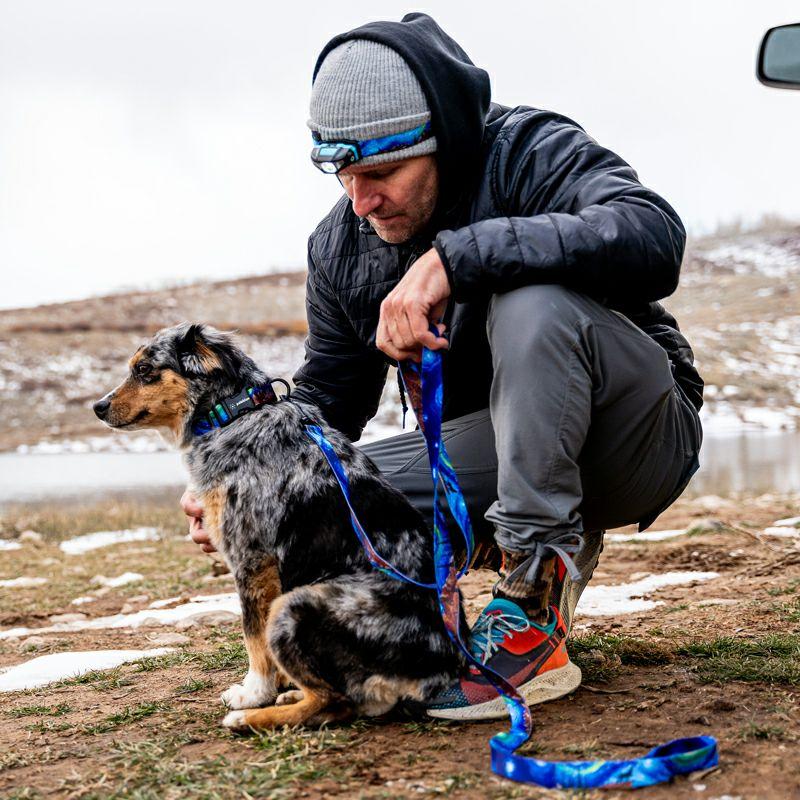 WOLFGANG MAN & BEAST ウルフギャング マンアンドビースト 首輪リードセット 小型犬用 StarryWolf WC-001-WL-001-125 【メール便1セットまで ...