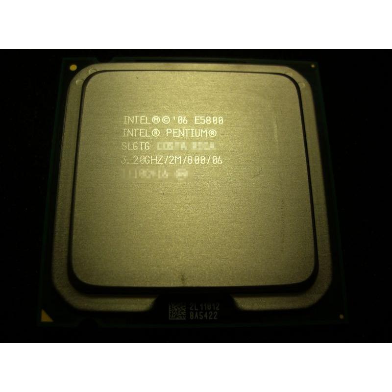 インテル（intel） 中古CPU Pentium Dual-Core E5800 3.20GHz SLGTG : NW工房-中古パソコン店 ...