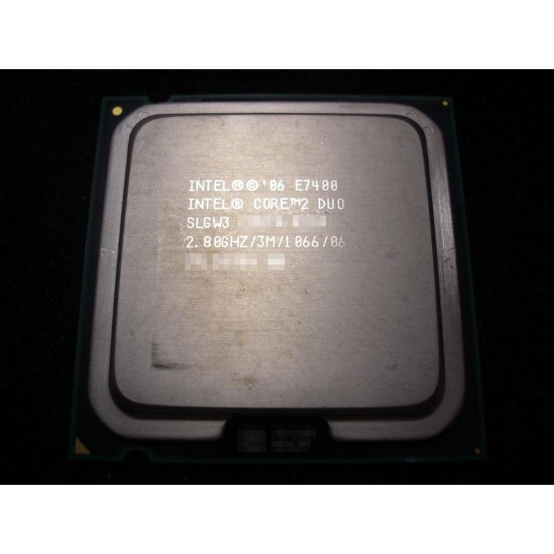 インテル（intel） 中古CPU Core2Duo E7400(2.8GHz)/3M/1066/06 LGA775 SLGW3 : NW工房 ...