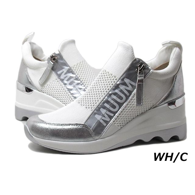MUUM ムーム WX2100 インヒールスニーカー ウェッジソール レディース 靴 : SHOES WANヤフー店 - 通販 - Yahoo ...