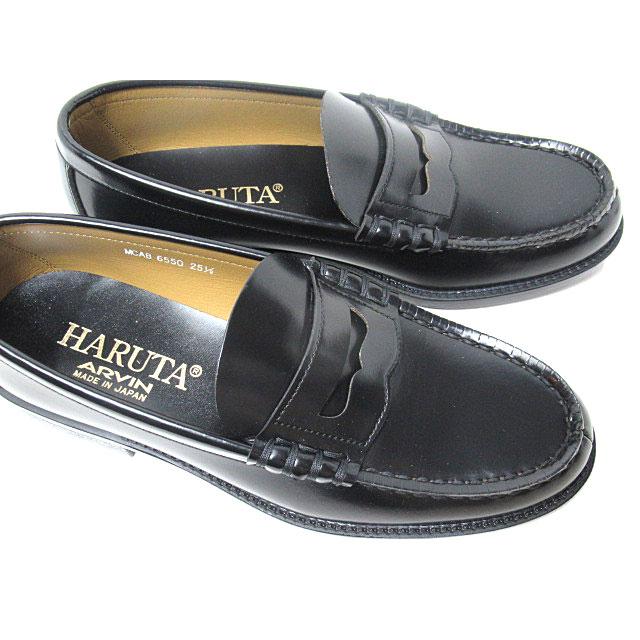 HARUTA ハルタ 6550 3E コインローファー school 学生 定番 メンズ 靴 : SHOES WANヤフー店 - 通販 - Yahoo!ショッピング