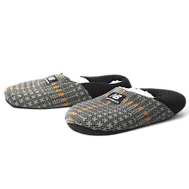 New Balance ニューバランス new balance JASL1724 GML グレー/マルチ チェックルームソックス メンズ 室内 ...