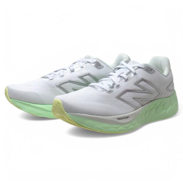New Balance ニューバランス new balance W680 RM8/WHITE-GREEN Fresh Foam 680 V8 D ランニングシューズ スニーカー ウォーキング ...