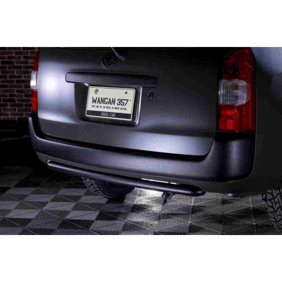WANGAN357 リアガードバー リアグリルガード NCP160 NCP165 プロボックス サクシード マフラーカッター付 ラプター塗装 :357a040:わくわくファイネスト - 通販 ...