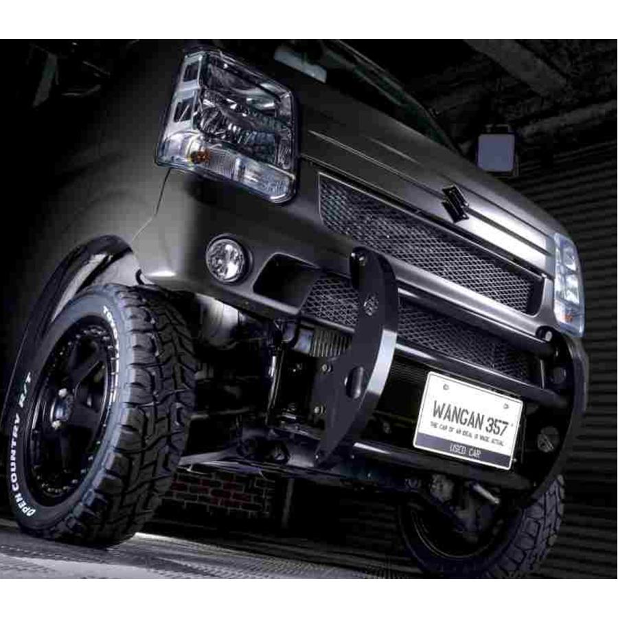 WANGAN357 DA17V DA17W エブリイ エブリー ワゴン バン フロント ワイルド グリルガード バンパーガード プッシュバー : わくわくファイネスト - 通販 - Yahoo ...