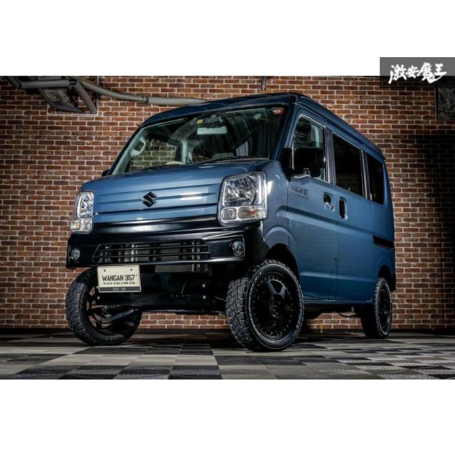 WANGAN357 エブリイ ワゴン エブリー バン DA17V DA17W エアロ Type 2フロントバンパー スキッドプレート ステンレス 2点セット : わくわくファイネスト - 通販 ...