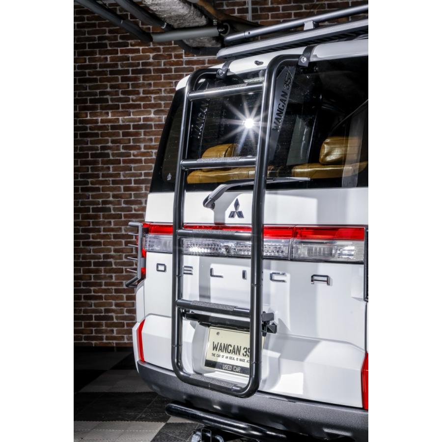 WANGAN357 リアラダー CV1W CV2W CV4W CV5W デリカD5 前期 中期 はしご 塗装品 : わくわくファイネスト - 通販 - Yahoo!ショッピング