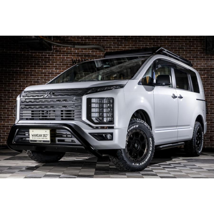 WANGAN357 フロントガードバー CV1W デリカD5 後期 グリルガード 塗装品 : わくわくファイネスト - 通販 - Yahoo!ショッピング