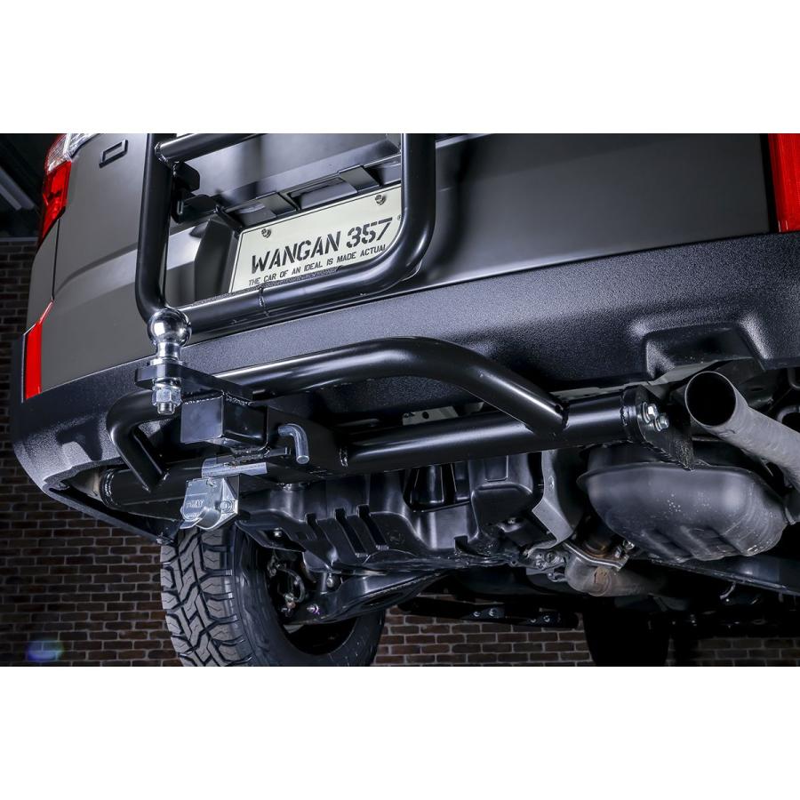 トレイルヒッチ CV1W CV2W CV4W CV5W デリカD5 前期 中期 WANGAN357 ヒッチメンバー リアガードバー 塗装品 ※加工無し ボルトオン : わくわくファイネスト ...