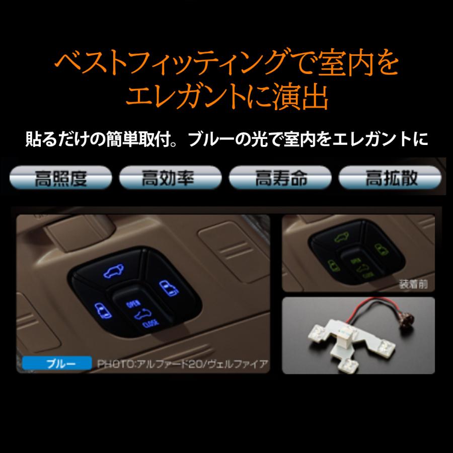GARAX GARAX(ギャラクス) LEDスライドスイッチ/ブルー 20アルファード/ヴェルファイア AL2-MSI-B : わくわくファイネスト - 通販 - Yahoo!ショッピング