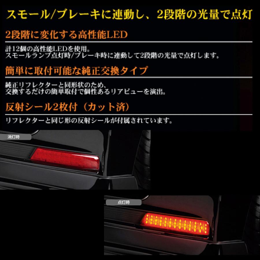 GARAX(ギャラクス) 反射板タイプLEDリフレクター JF1/2 N-BOXカスタム AP-JF1-RRF-R : わくわくファイネスト - 通販 - Yahoo!ショッピング