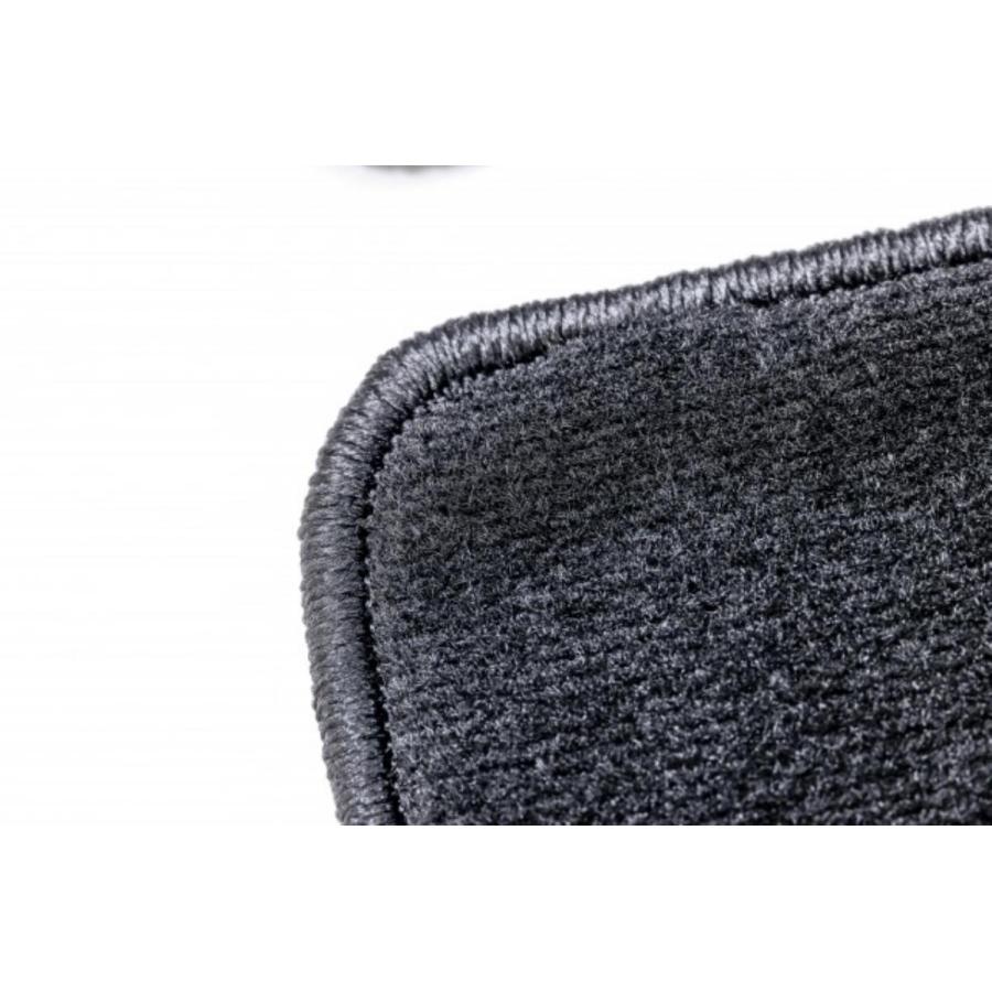 WANGAN357 DA17V DA17W エブリィ エブリー ワゴン バン フロアマット ステップマット 6ピース ブラック オーバーロック ...