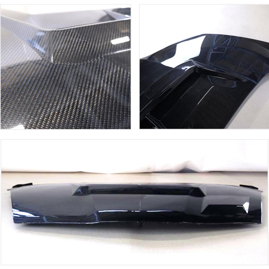 エアロ カーボン ボンネット フード ホンダフィット RS GE8 、GE6, GP1 カーボンボンネット - パーツ
