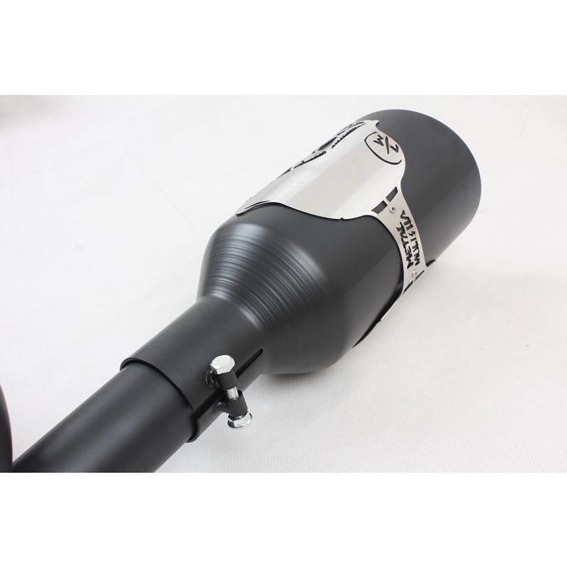 WF PERFORMANCE ジープ ラングラー JK 用 エキゾースト エキマニ マフラー マフラーカッター G-SON スタイル JEEP WRANGLER Exhaust ブラック ...