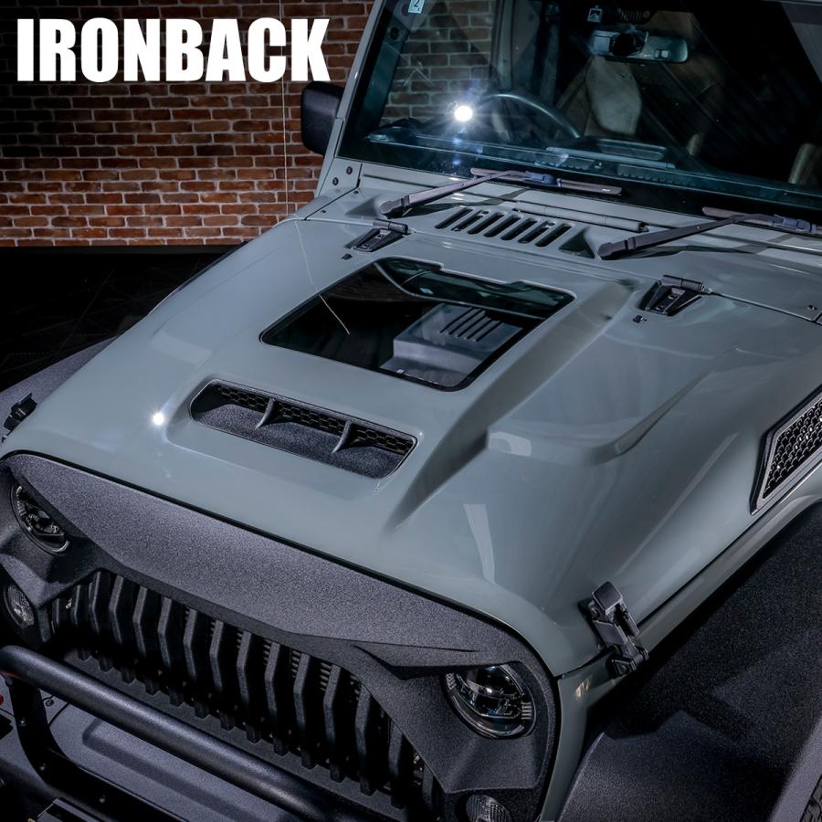 WF PERFORMANCE ジープ ラングラー JK 用 エンジンが見える カプセル ボンネット スチール製 ブラック JEEP WRANGLER Hood ダクト有り 未塗装 : わくわく ...