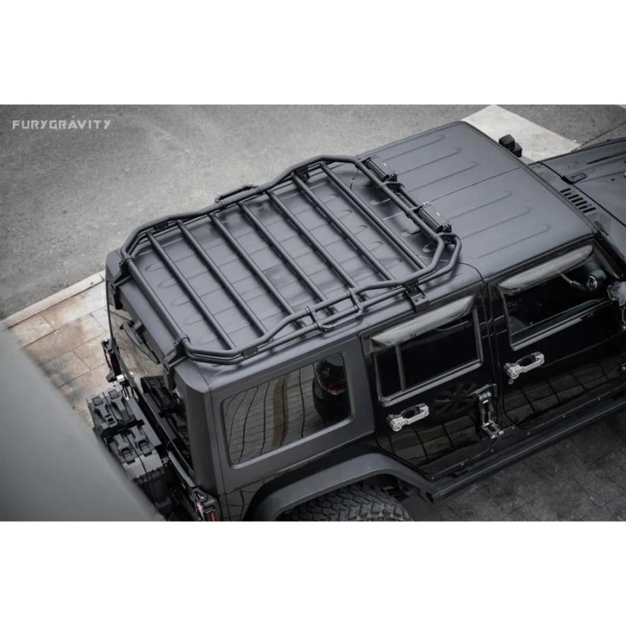 ラングラー JK JL JT アルミニウム ルーフトップ ルーフキャリア JEEP ジープ FURY ENGRAVER製 : ma19261 ...