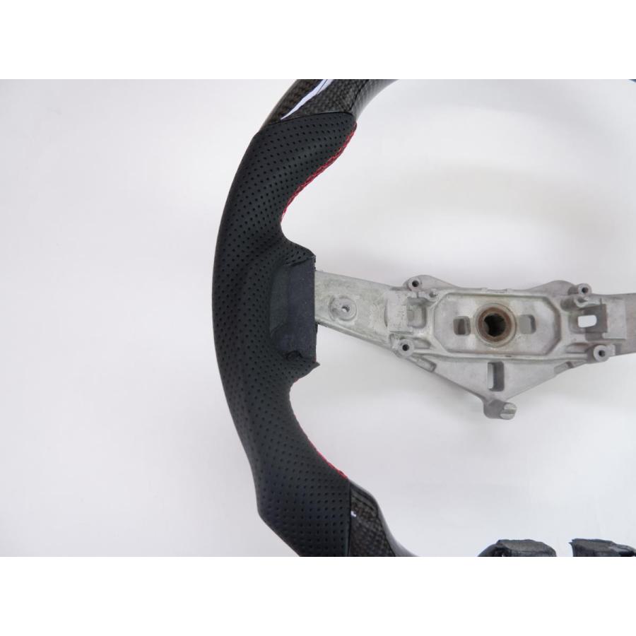 WF PERFORMANCE ジープ ラングラー JK ステアリングホイール ガングリップタイプ リアル カーボン センター ストライプ Dシェイプ 純正交換 : わくわくファイネスト ...