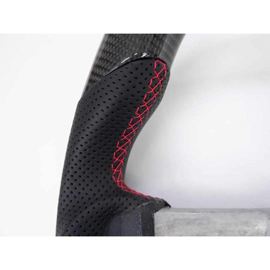 WF PERFORMANCE ジープ ラングラー JK ステアリングホイール ガングリップタイプ リアル カーボン センター ストライプ Dシェイプ 純正交換 : わくわくファイネスト ...