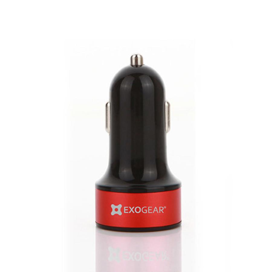 EXOGEAR ExoCharge(エクソチャージ) 2ポート USBカーチャージャー : わくわくファイネスト - 通販 - Yahoo ...