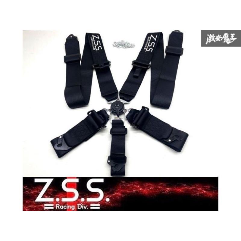 Z.S.S. Racing Harness 5点式 3インチ シートベルト レーシングハーネス ブラック ZSS : わくわくファイネスト - 通販 - Yahoo!ショッピング