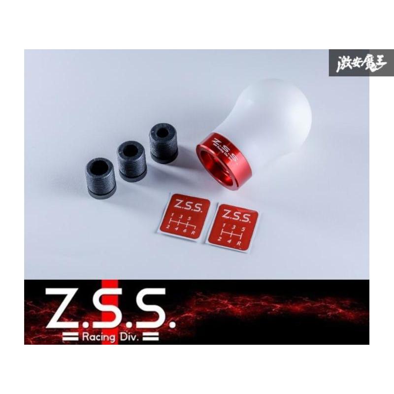 Z.S.S. スポーツ シフトノブ ジュラコン製 5MT 6MT シフトパターンエンブレム付 M8 M10 M12 変換アタッチメント付 シルビア : わくわくファイネスト - 通販 ...