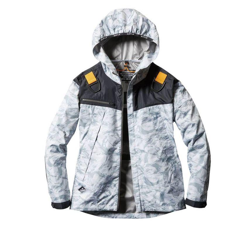 ファン付き作業着 バートル BURTLE フルハーネス対応 エアークラフトパーカー長袖ジャケット(ファンなし) AC1091 AIRCRAF :20230628013954-01654:NY ...