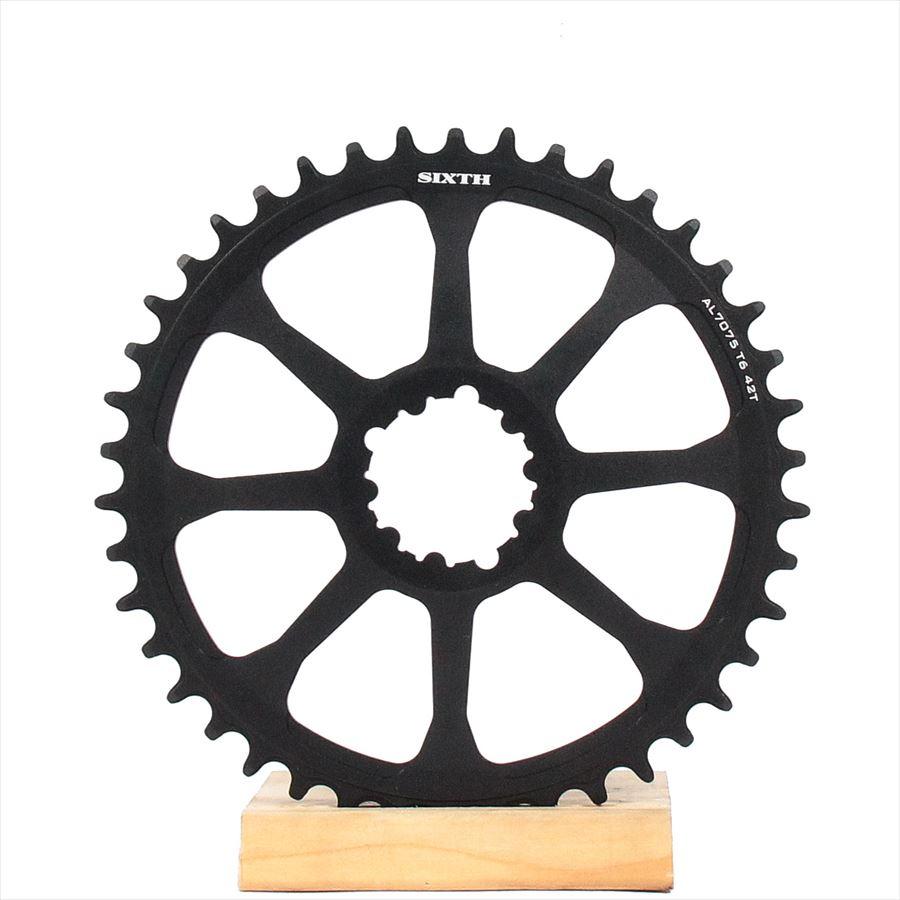 ROCKBIKES ナローワイド チェーリング SIXTHcomponents Narrow Wide Chain Ring 42T (ナロー ...