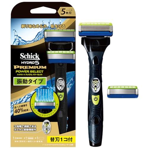 Schick(シック) シック Schick 5枚刃 ハイドロ5 プレミアム パワーセレクト ホルダー 替刃1コ + 交換 替刃1コ付 選べる3 : NYY STORE - 通販 ...