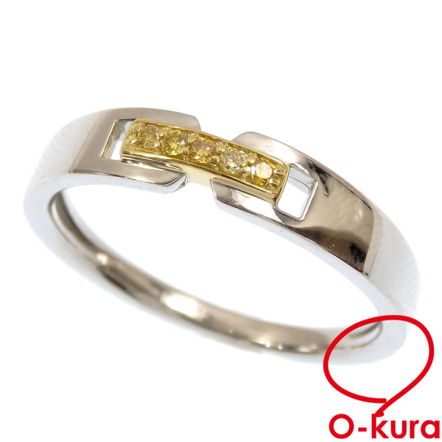 値下げしました GSTV ダイヤモンド リング レディース Pt999 K18YG 20号 0.06ct 5.8g プラチナ 18金 中古 : 大蔵質店 - 通販 - Yahoo!ショッピング