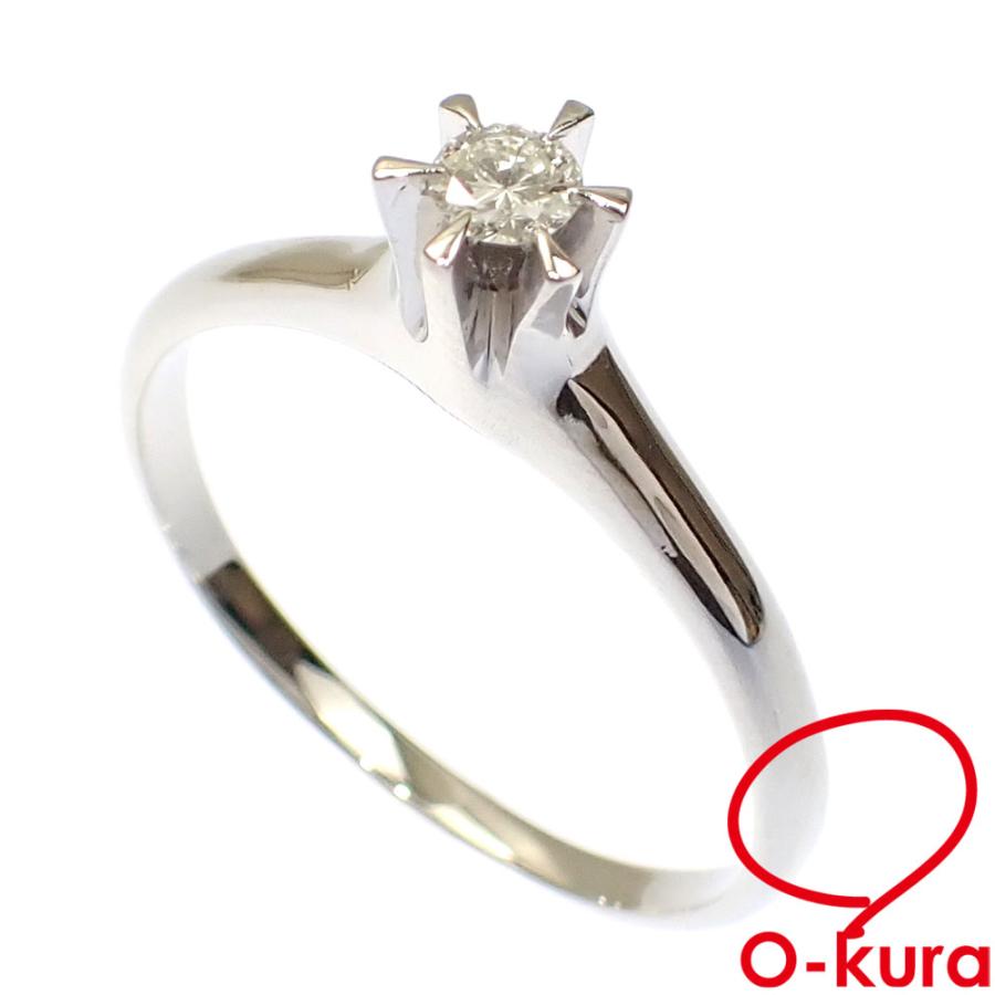 ダイヤモンド リング レディース Pt900 16号 0.10ct 3.5g 指輪 プラチナ 一粒ダイヤ ソリティア 立爪 シンプル 中古 : a2234810 : 大蔵質店 - 通販 ...