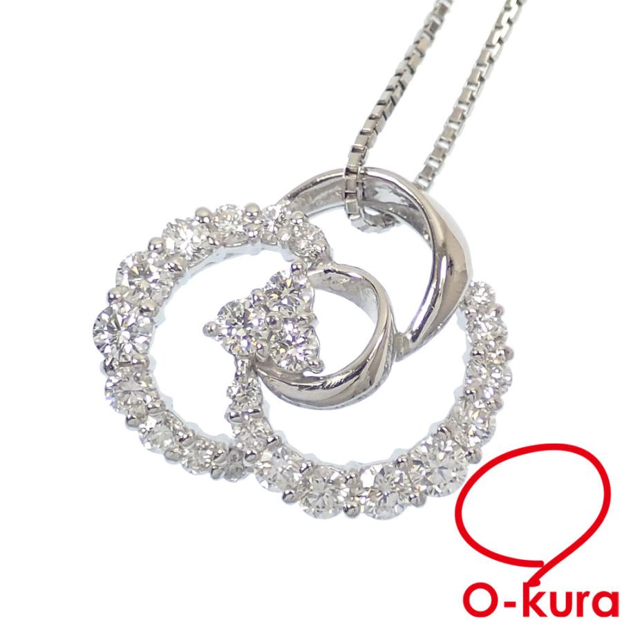 ダイヤモンド ネックレス レディース Pt900 Pt850 1.005ct 7.4g プラチナ 中古 : 大蔵質店 - 通販 - Yahoo!ショッピング