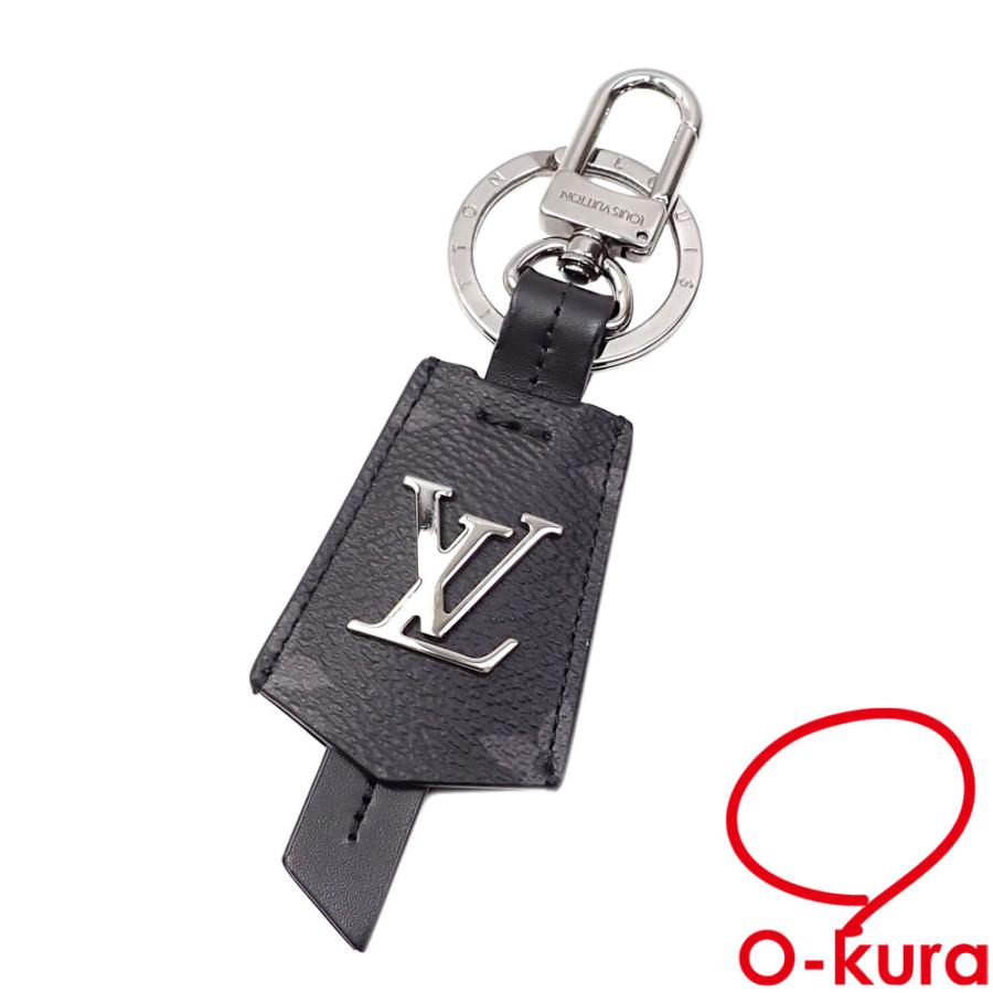 LOUIS VUITTON ルイ・ヴィトン キーホルダー・クロッシュ クレ モノグラムエクリプス M63620 レディース メンズ 男女兼用 ...