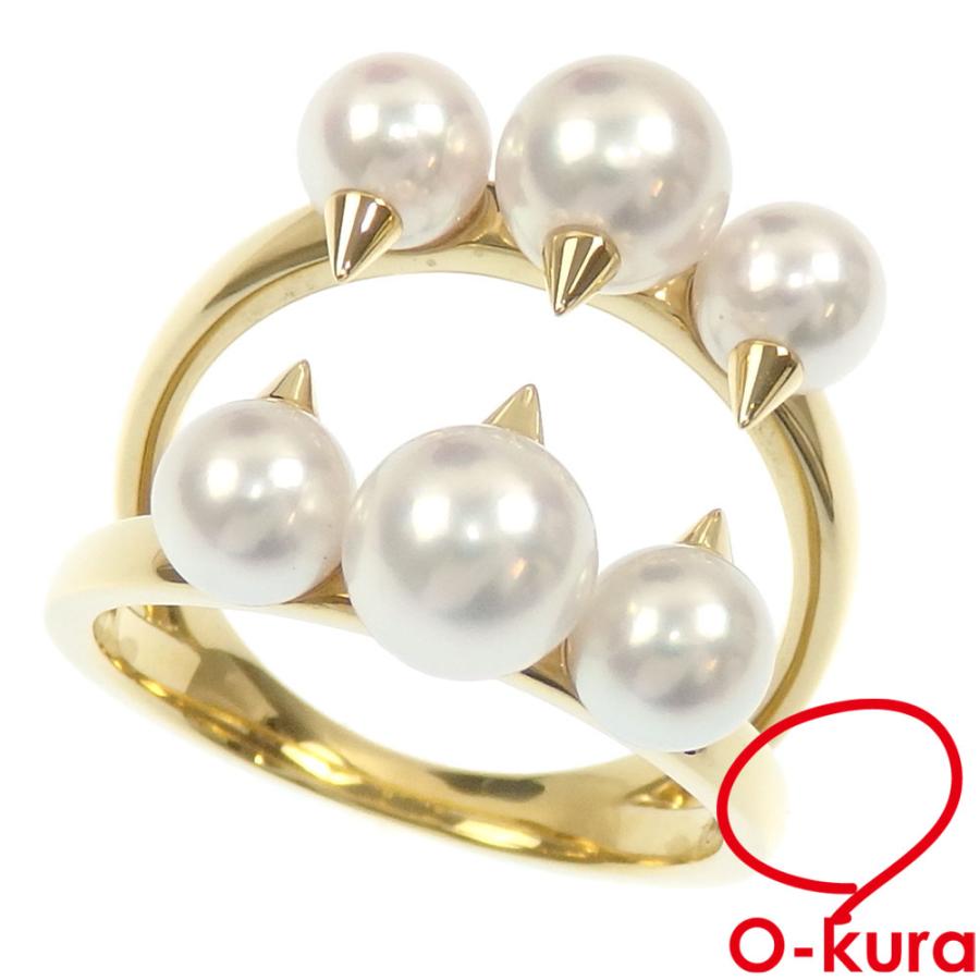 TASAKI タサキ デインジャー シグネチャー リング レディース パール K18YG 13号 5.0mm-6.0mm 7.3g 18金 中古 : 大蔵質店 - 通販 - Yahoo!ショッピング