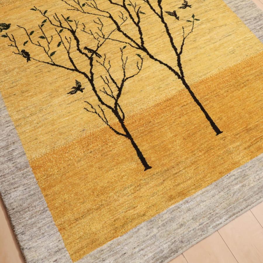 ギャッベ／カシュクリ 202×150cm イラン産 手織り リビング ウール ラグ ラグマット（HL-12160） : オリエンタルムーン - 通販 - Yahoo!ショッピング