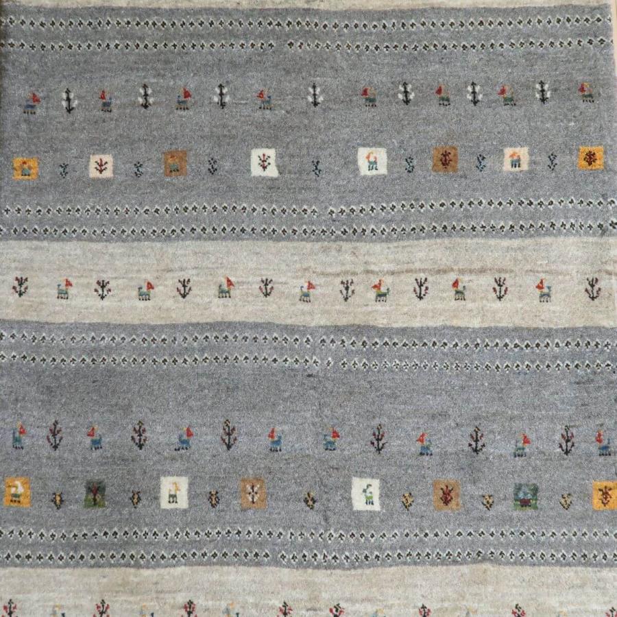 ギャッベ／カシュクリ 151×105cm イラン産 手織り リビング ウール ラグ ラグマット（HM-11193） : オリエンタルムーン - 通販 - Yahoo!ショッピング