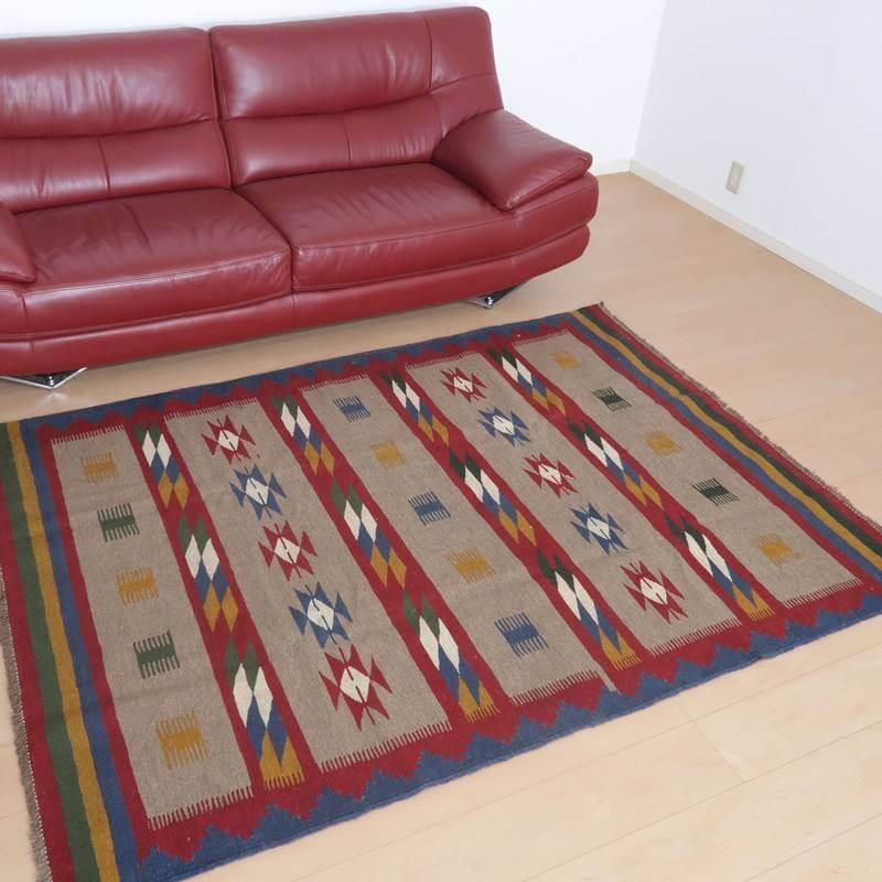 キリム ラグマット イラン・シラーズ産 209×146cm 手織り ラグ おしゃれ ホットカーペット 床暖房対応 （品番:KL-202111） : オリエンタルムーン - 通販 - Yahoo ...