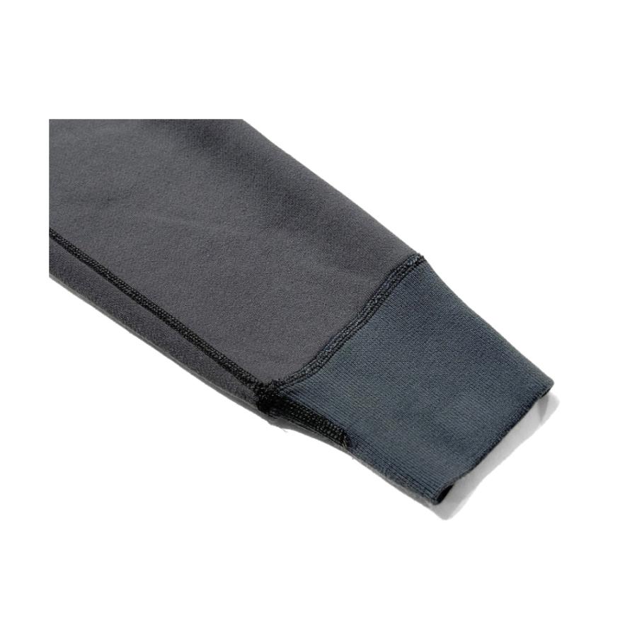 BARNS OUTFITTERS(バーンズアウトフィッターズ) COZUN SWEAT CREW NECK Black (小寸編み ...