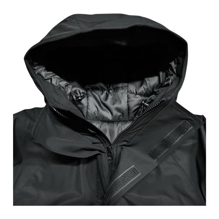 INTERIM (インテリム) HI-LOFT WATER PROOF INSULATED HOODED JACKET - Black (IT24A047) : o-mureys&mado ...