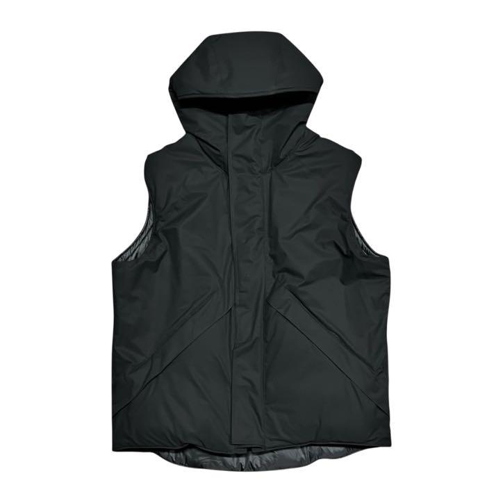 INTERIM (インテリム) HYPER BIG HI-LOFT WATER PROOF INSULATED HOODED VEST - Black (IT24A083) : o ...