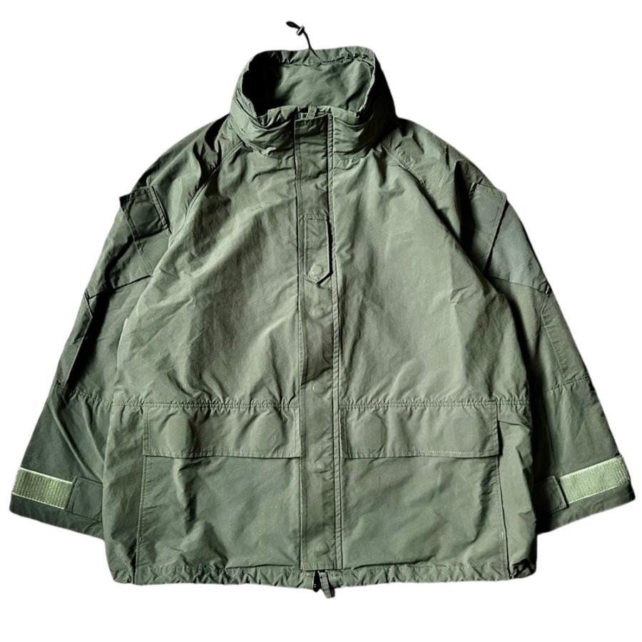 PORTER CLASSIC (ポータークラシック) WEATHER MILITARY JACKET / LINER NYLON ZU CONNECTION PC-026-2988 OLIVE ...