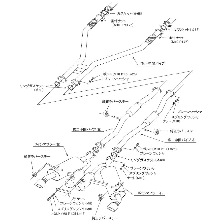 HKS 【HKS】Super Turbo Muffler フェアレディZ RZ34 VR30DDTT HKS 【HKS】Super Turbo Muffler フェアレディZ RZ34 VR30DDTT
