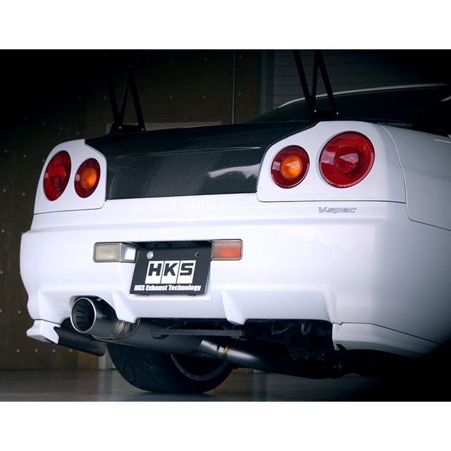 【HKS】Super Turbo Muffler URBAN MATTE EDITION スカイラインGT-R GF-BNR34 RB26DETT(条件付き送料無料) 個人様宅発送可 ...